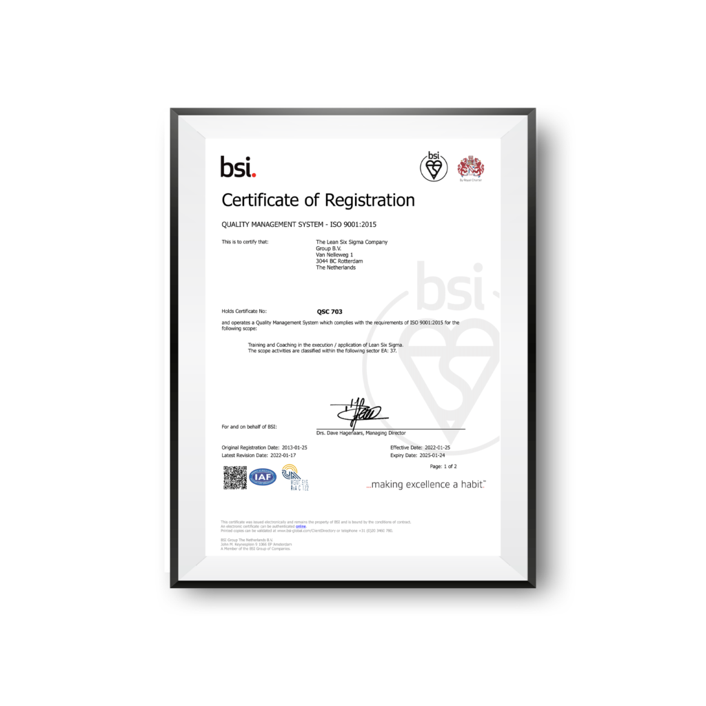 ECertificate_QSC_EN_border - The Lean Six Sigma Company